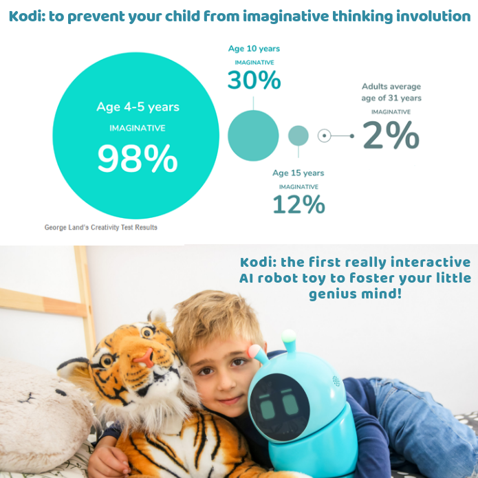 Kodi: the most advanced AI robot toy for kids | Indiegogo