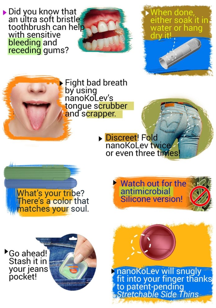 nanoKoLev: The World's Only $10 EDC Toothbrush! | Indiegogo