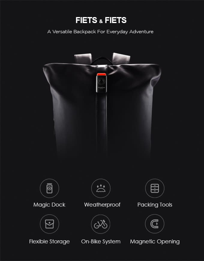 Fiets & Fiets - A Versatile Backpack For Everyday | Indiegogo