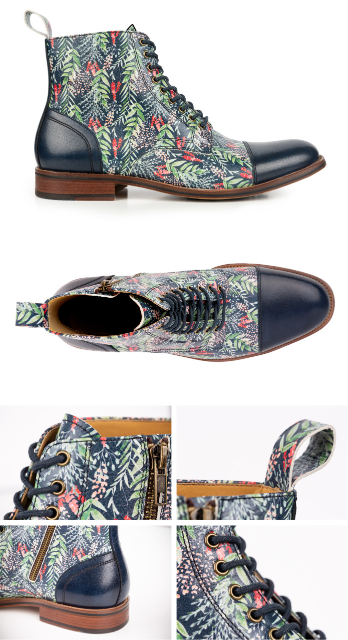 Patterned Leather Footwear- Inspired by You | Indiegogo