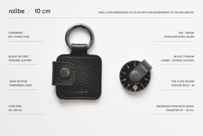 Rollbe Click - Super Compact Measuring Tool | Indiegogo
