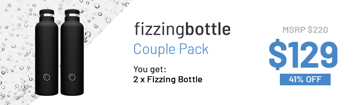 Fizzing Bottle: The Best Thing Since Bottled Water | Indiegogo