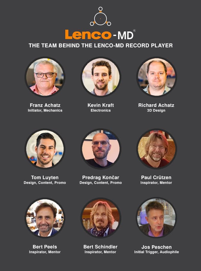 Lenco-MD: Modular, 3D Printed record player | Indiegogo