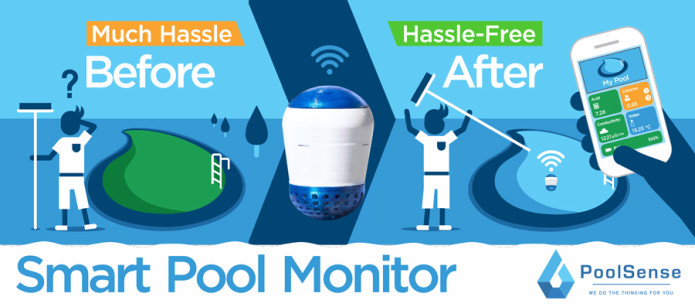 PoolSense - Smart Pool Water Monitor | Indiegogo