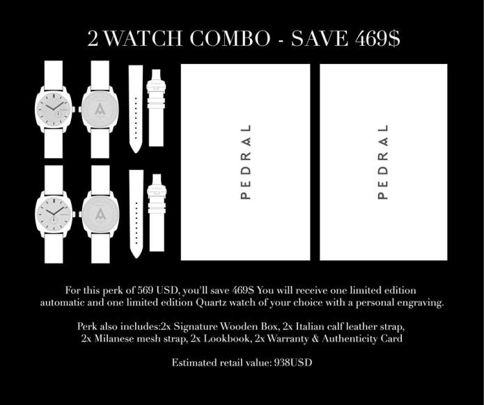 Pedral - Contemporary Swedish Automatic Watches | Indiegogo