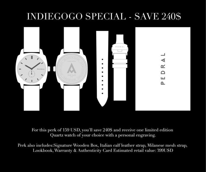 Pedral - Contemporary Swedish Automatic Watches | Indiegogo