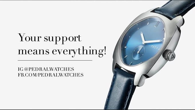 Pedral - Contemporary Swedish Automatic Watches | Indiegogo