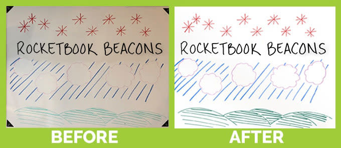 Rocketbook Beacons: Digital Miracle 4 Whiteboards | Indiegogo