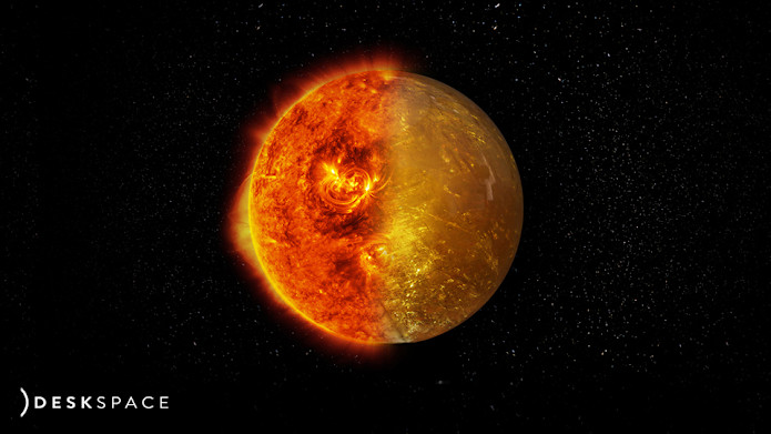 DeskSpace: Handcrafted Solar Sun Mood Lamp | Indiegogo