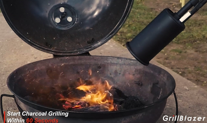 'The GrillGun' - The Ultimate Charcoal Grill Torch | Indiegogo
