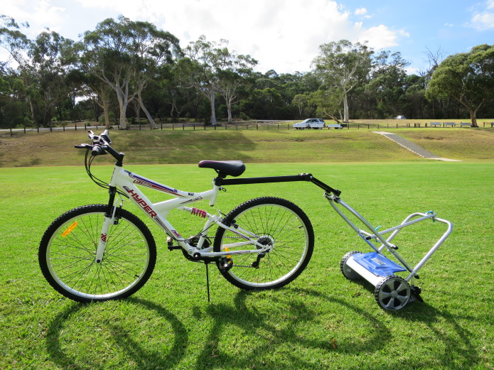 Cycle Mower X: On an E-Bike or any other bicycle | Indiegogo