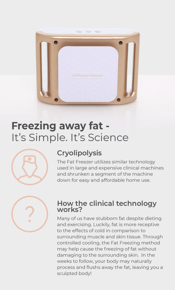 Fat Freezer Platinum: Freeze away stubborn fat | Indiegogo
