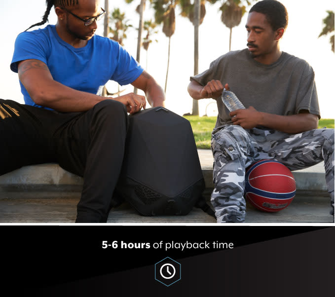 Speaker Backpack: Hi-Fi Sound in a 12L Pack | Indiegogo