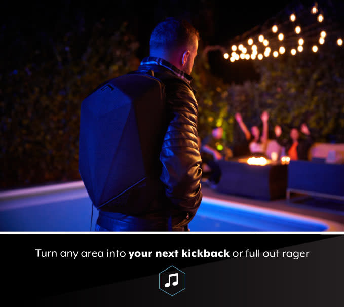 Speaker Backpack: Hi-Fi Sound in a 12L Pack | Indiegogo