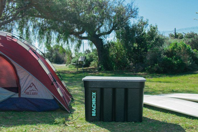 The World's First Portable Shower & Storage Box | Indiegogo