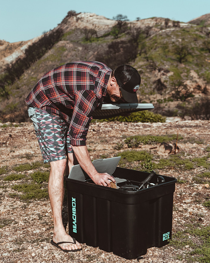 The World's First Portable Shower & Storage Box | Indiegogo