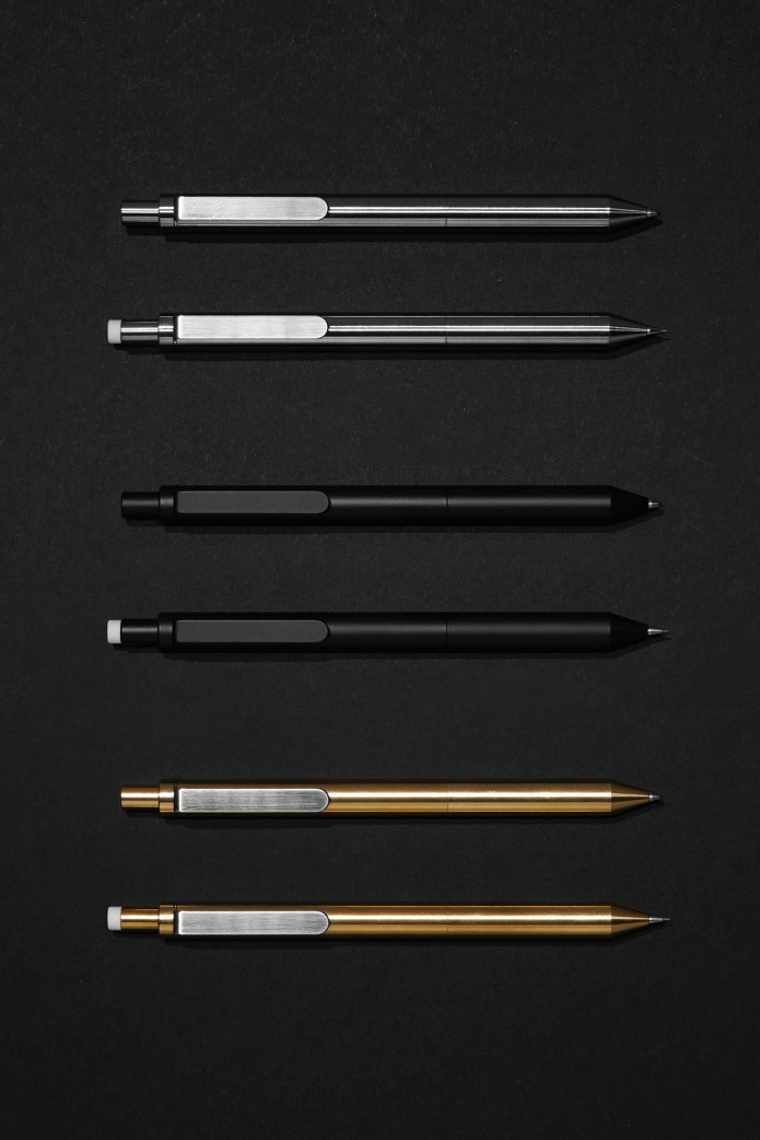 Brass Interchangeable Mechanical Pen and Pencil | Indiegogo