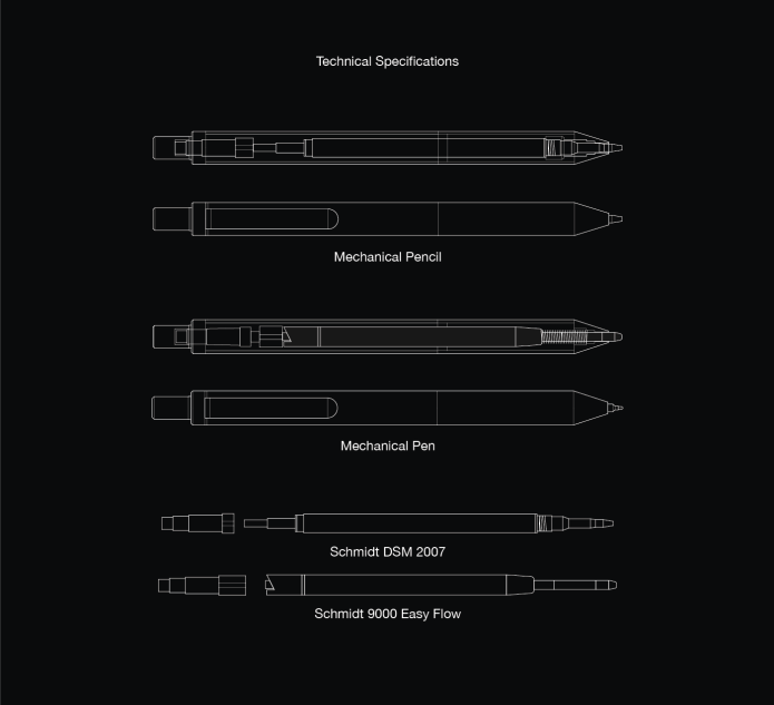 Brass Interchangeable Mechanical Pen and Pencil | Indiegogo