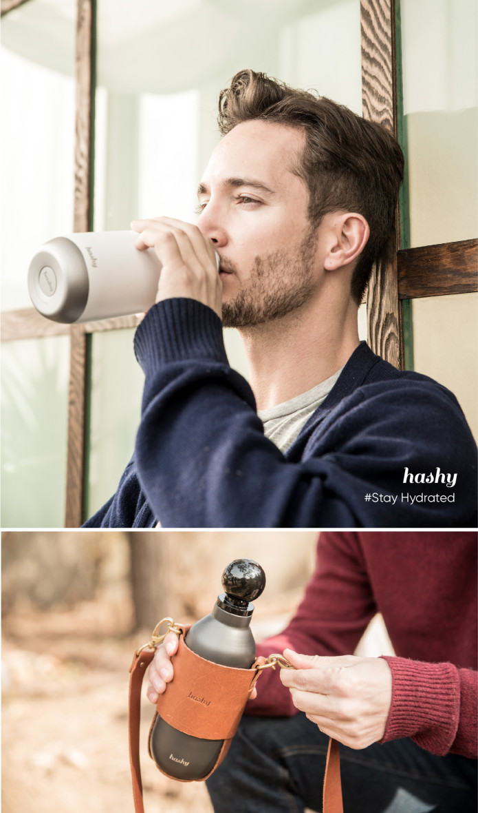 #Hashy Bottle: The Most Elegant Water Bottle Ever | Indiegogo