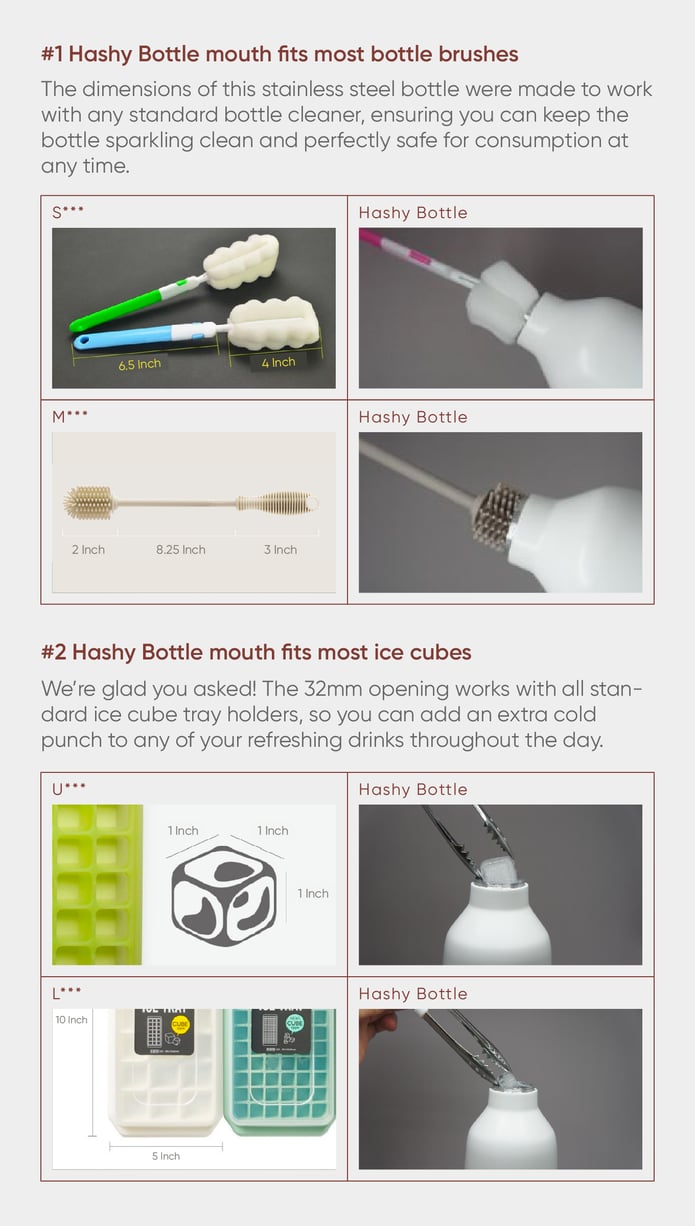 #Hashy Bottle: The Most Elegant Water Bottle Ever | Indiegogo