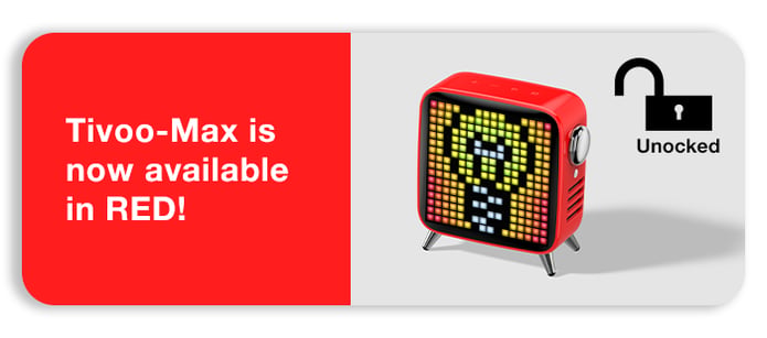 Tivoo-Max: Smart Bluetooth speaker with pixel art | Indiegogo