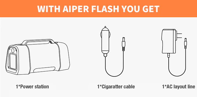 AIPER FLASH 150W: The Most Reliable Power Station | Indiegogo