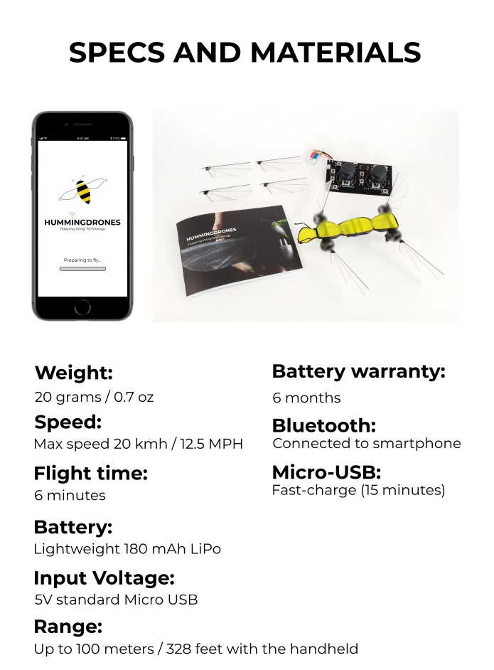 ROBO FIREFLY: Innovative Flying Robotic Insect | Indiegogo