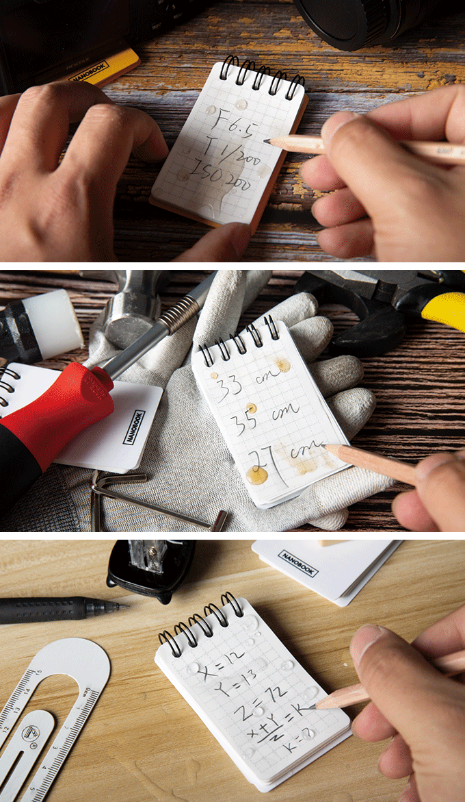 Nanobook : The Toughest Notebook for Your Hand. | Indiegogo