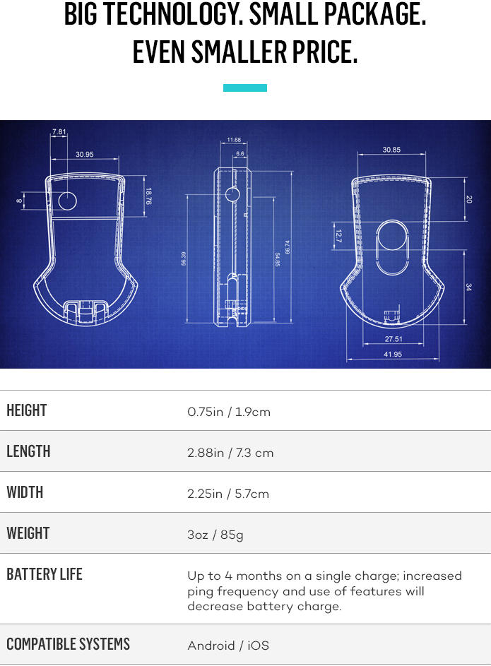 TRACK & SHIELD: 4-in-1 Find, Track, Lock & Text | Indiegogo