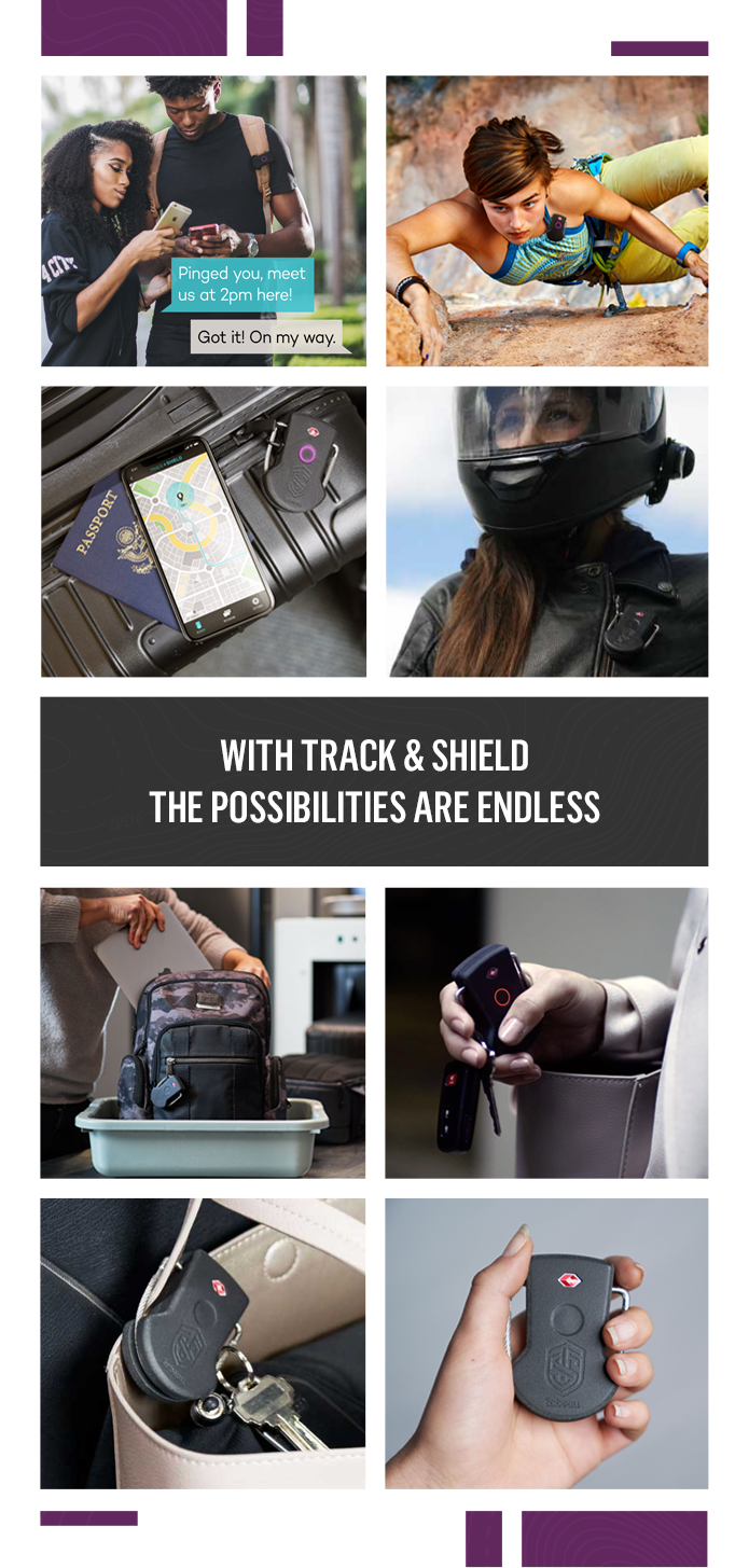 TRACK & SHIELD: 4-in-1 Find, Track, Lock & Text | Indiegogo
