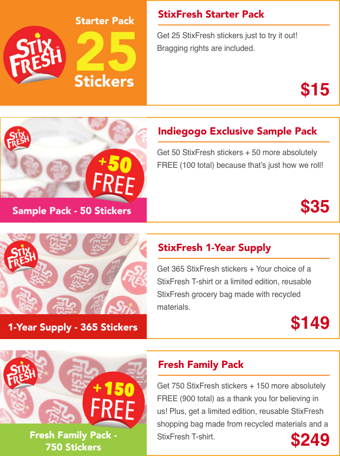 StixFresh - Stickers that keep your fruit FRESH. | Indiegogo