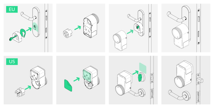 Keymitt Smart Lock: Give the door lock a new life! | Indiegogo