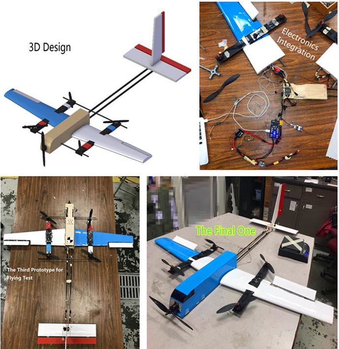 Chimera: A quadplane to Deliver and Touchdown | Indiegogo