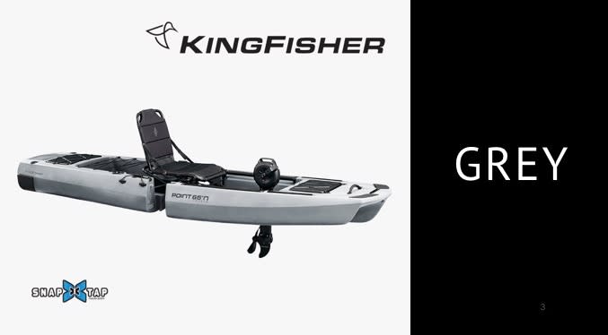 The KingFisher: Modular Trimaran Fishing Kayak | Indiegogo