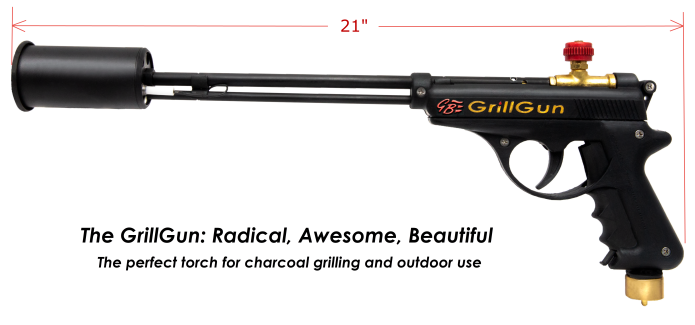 'The GrillGun' - The Ultimate Charcoal Grill Torch | Indiegogo