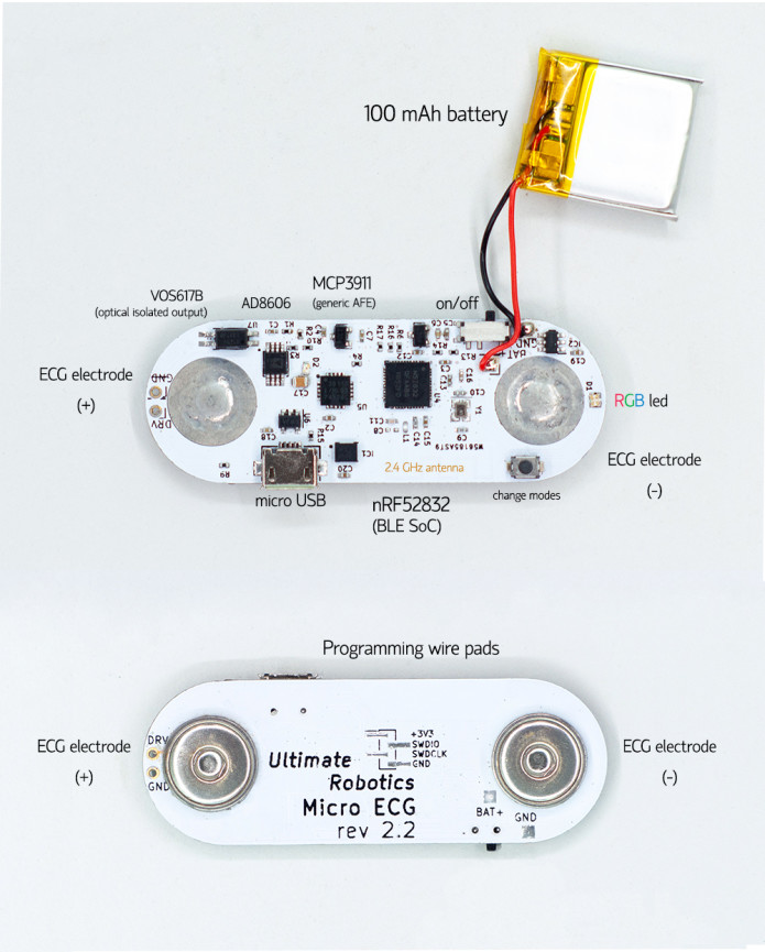 uECG - a very small wearable ECG | Indiegogo