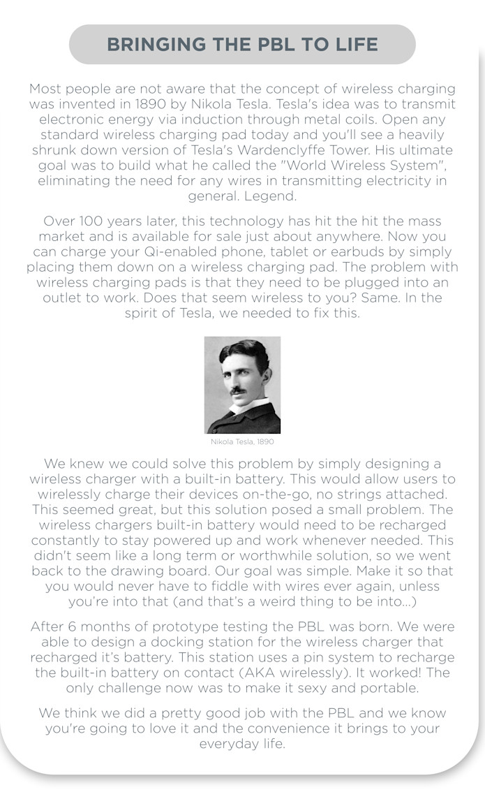 PBL Charger : The Future of Portable Power | Indiegogo