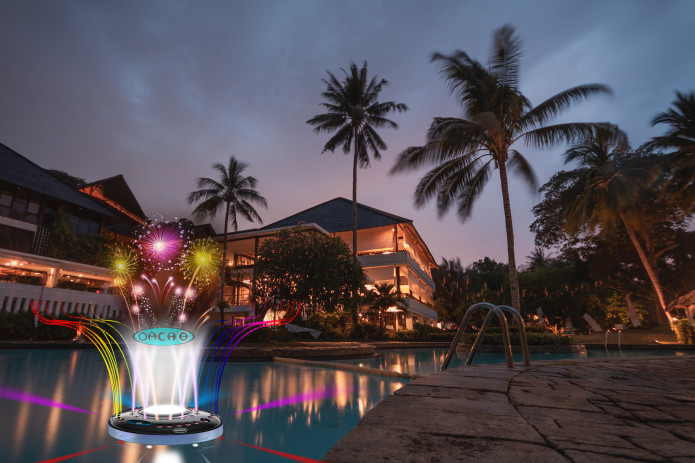 Musical Fountain on a single floating platform | Indiegogo