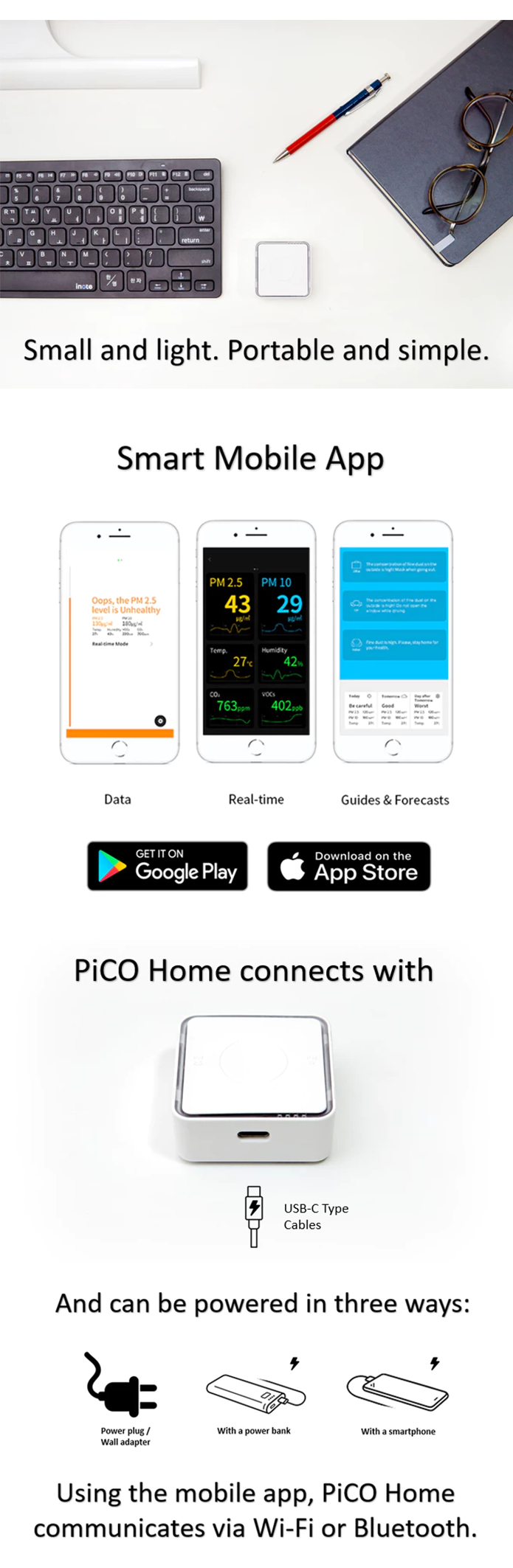 PiCO Home - Know What's in the Air You Breathe | Indiegogo