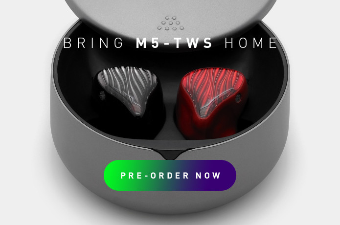 M5-TWS : The Pinnacle of True Wireless Earbuds | Indiegogo