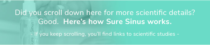Sure Sinus - Say Hello To Sinus Relief In 30 Days | Indiegogo