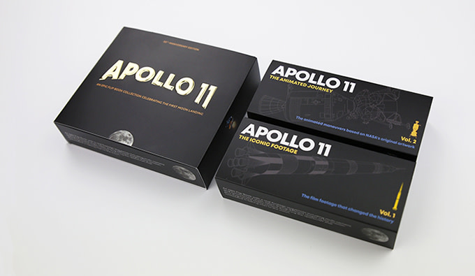 Apollo 11 - An Epic Moon Landing Flip Book Edition | Indiegogo