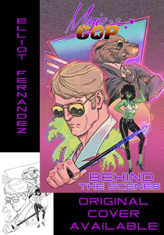 MAGIC COP : Drop Dead Legs Comic | Indiegogo