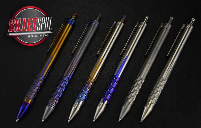 BilletSPIN Titanium Soul Pen | Indiegogo
