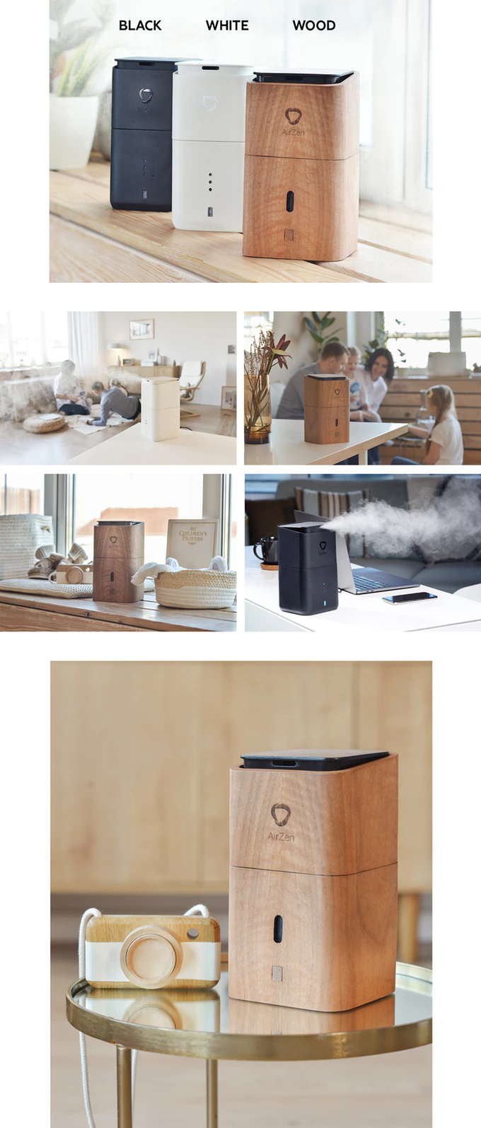 AirZen: Personal Climate Control Device 5 in 1 | Indiegogo