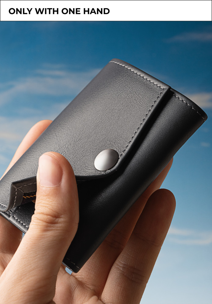 Small Leather or Fabric Wallet. RFID Protection | Indiegogo