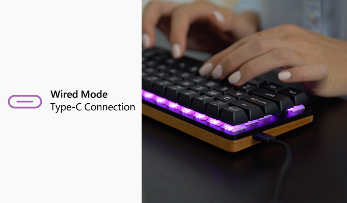 Woo-dy, A 67-Key Wooden Mechanical Keyboard | Indiegogo