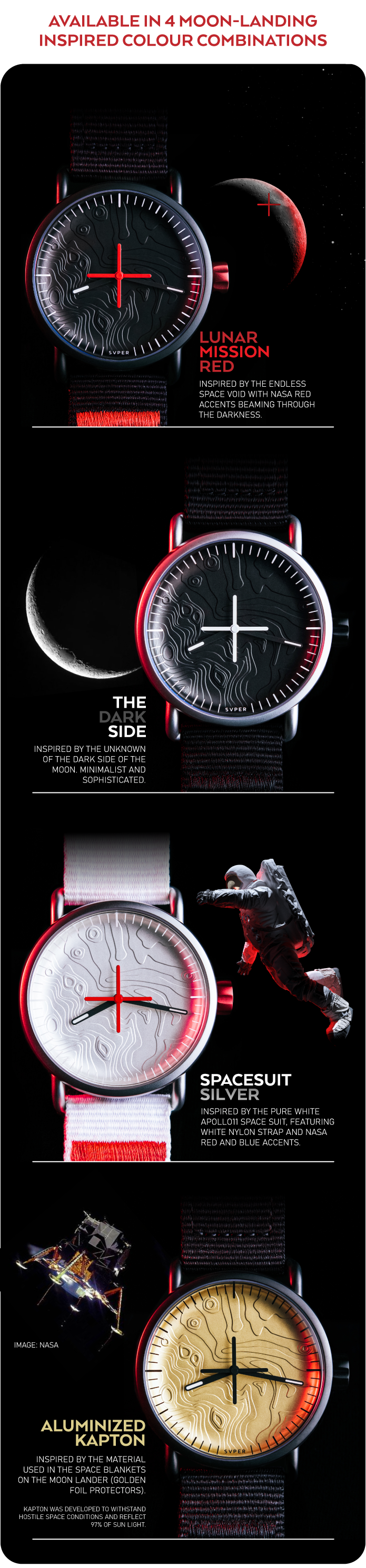 The Ultimate NASA Apollo 11 Inspired Watch! | Indiegogo
