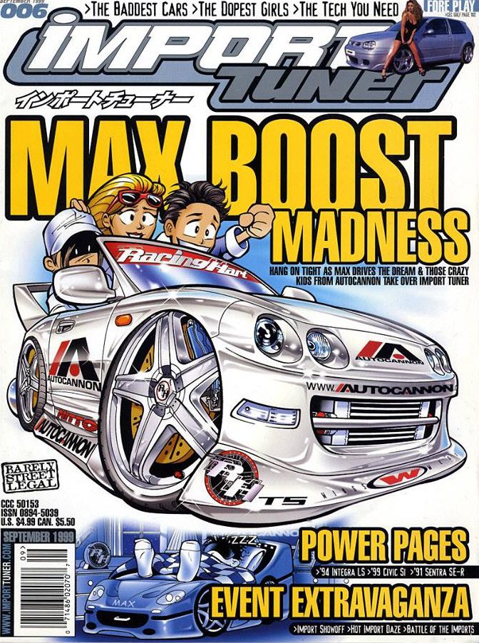 Max Boost! The Original Import Tuner Racing Comic | Indiegogo