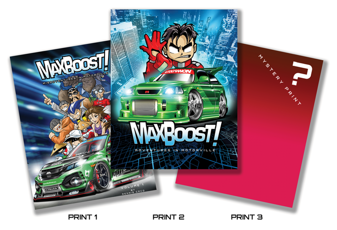 Max Boost! The Original Import Tuner Racing Comic | Indiegogo